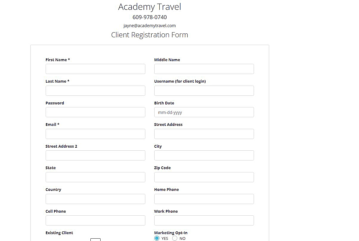 No Obligation Quote Form – Jessica Plummer: An Academy Travel Affiliate